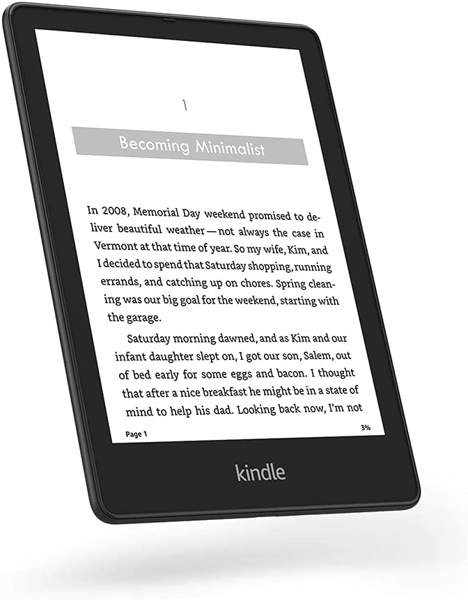 Certified Refurbished Kindle Paperwhite Signature Edition (32 GB) – With a 6.8" display, wireless charging, and auto-adjusting front light – Without Ads