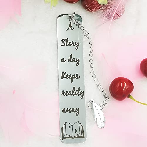 Inspirational Gifts Bookmark for Women Men 2021 Back to School Gift for Son Daughter Teen Boys Girls from Dad Mom Book Lover Reader Gift for Students Classmates Going Away Retirement Leaving Gifts