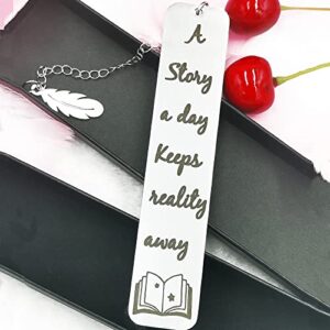 Inspirational Gifts Bookmark for Women Men 2021 Back to School Gift for Son Daughter Teen Boys Girls from Dad Mom Book Lover Reader Gift for Students Classmates Going Away Retirement Leaving Gifts