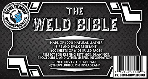 Blue Demon THE WELD BIBLE (BDWA-THEWELDBIBLE)