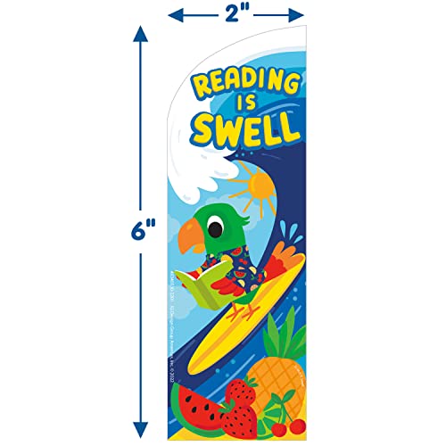 Eureka Reading is Swell Fruit Punch Scented Bookmarks, Pack of 24