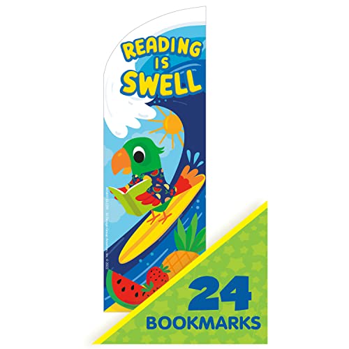 Eureka Reading is Swell Fruit Punch Scented Bookmarks, Pack of 24