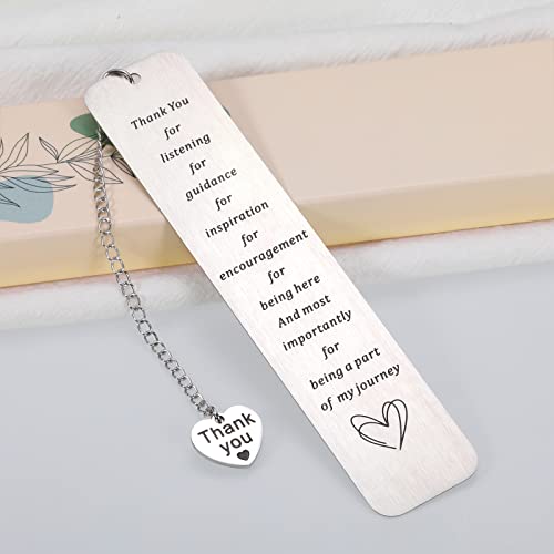 Boss Mentor Appreciation Gifts Bookmark for Men Women Thank You Leader Coworker Supervisor for Boss Day Christmas Retirement Birthday Office Gift for Teacher Principal Coach Going Away Farewell Him