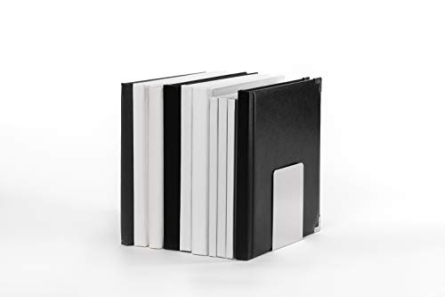 Maul 10 x 8 x 10 cm Aluminium Book Ends