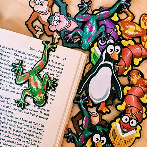 Seahorse Bulk Bookmarks for Kids Girls Boys (Set of 10) Bookmarks for kids! School Student Incentives– Library incentives– Reading Incentives- Party Favor Prizes- Classroom Reading Awards