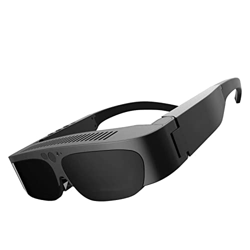 KSHAAR Mad Gaze Vader Augmented AR Reality Glasses,Mixed Reality Glasses with Camera Navigation Video Translation and Live Streaming