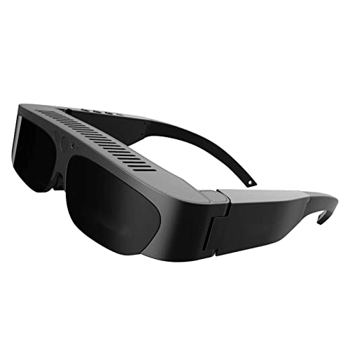 KSHAAR Mad Gaze Vader Augmented AR Reality Glasses,Mixed Reality Glasses with Camera Navigation Video Translation and Live Streaming