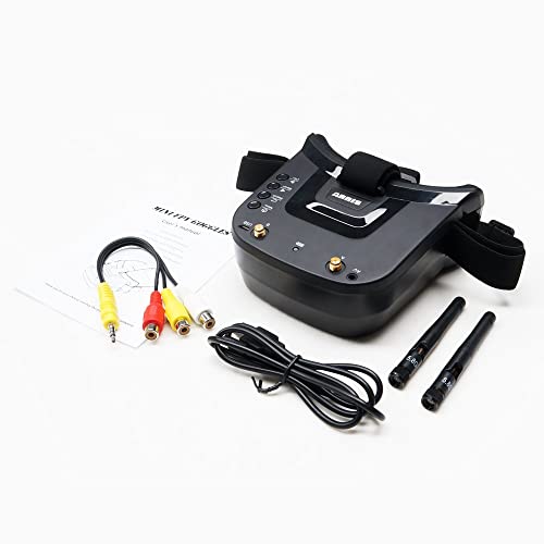 5.8Ghz FPV Goggles, ARRIS VR-009 Video Headset 5.8G 40CH HD 3 Inch 16:9 Display Mini FPV Goggles for FPV Quadcopter Drones … …