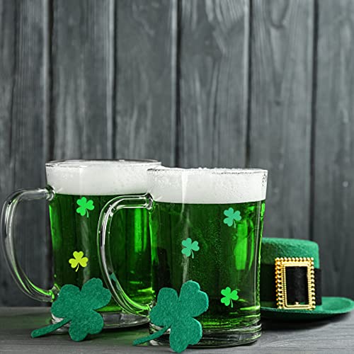 1440 Pcs St. Patrick's Day Stickers Green Shamrock Stickers Self-Adhesive Clover Stickers Teacher Reward Stickers Irish Decorations Stickers for Card Gift Envelope St Patricks Day Party Accessories