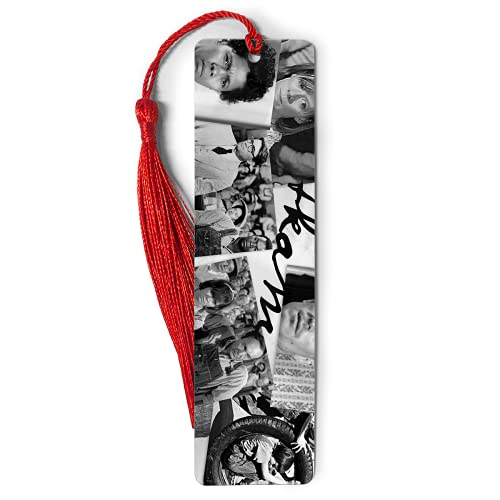 Bookmarks Ruler Metal to Bookography Kill Measure A Tassels Mockingbird Bookworm Collage for Christmas Ornament Reading Bookmark Bibliophile Markers Gift Book