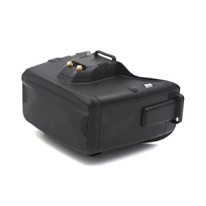 skyzone cobra x black 1280×720 5.8ghz 48ch rapidmix receiver fpv goggles with head tracker dvr