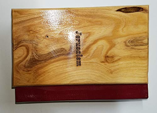 Bethlehem Gifts TM Olive Wood Bible La Santa Biblia Red-Letter King James Version Old and New Testament (Spanish Version)