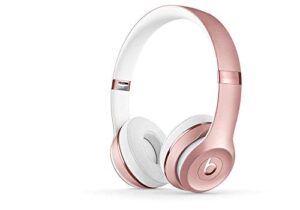 beats solo3 wireless on-ear headphones (previous model) – rose gold (renewed)