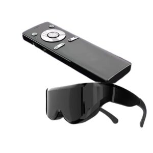 kshaar 3d smart full hd virtual video glasses private cinema app download smart android smart android 3d video glasses (color : black color128gb)