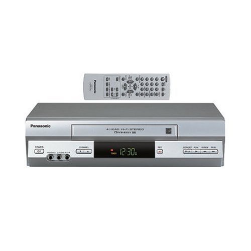 Panasonic PV-V4525S 4-Head VCR, Silver