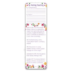 Relief Society Bookmark