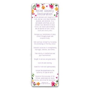 Relief Society Bookmark