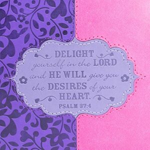 Divinity Boutique Delight Yourself M Bible Cover, Multicolor