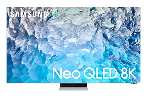 SAMSUNG 85-Inch Class Neo QLED 8K QN900B Series Mini LED Quantum HDR 64x, Infinity Screen, Dolby Atmos, Object Tracking Sound Pro, Smart TV with Alexa Built-In (QN85QN900BFXZA, 2022 Model)