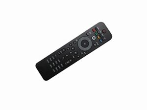 hcdz general replacement remote control fit for philips bdp5012/f7e bdp5110 bdp2205/f7 bdp2285 blu-ray dvd disc player