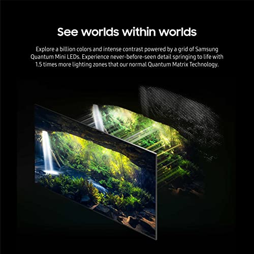 SAMSUNG 85-Inch Class Neo QLED 8K QN800C Series Mini LED Quantum HDR Smart TV with Ultra Slim Design, Dolby Atmos, Object Tracking Sound+, Q-Symphony 3.0, Alexa Built-in (QN85QN800C, 2023 Model)