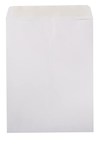 Amazon Basics Catalog Mailing Envelopes, Peel & Seal, 10x13 Inch, White, 100-Pack