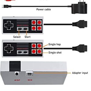 GameNext Mini Game Console Childhood Video Game Consoles Built-in 620 Games with NES Dual Controllers Handheld Game Player Console Classic System Edition Plug & Play For Kids & Adults