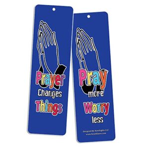 Awesome God Bookmarks for Kids (12-Pack) - VBS Sunday School Easter Baptism - Thanksgiving Christmas Rewards Encouragement Gift