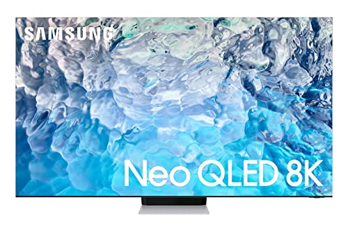 SAMSUNG QN75QN900BFXZA 75" 8K QLED UHD HDR Smart Infinity-Screen TV with Enclave EA-1000-THX-US CineHome Pro CineHub Edition 5.1Ch Speakers (2022)