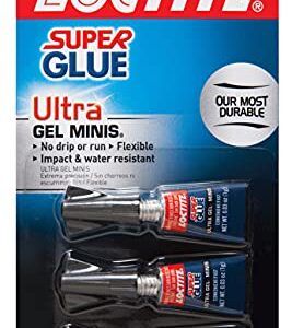 Loctite Super Glue Gel Tube, 0.03 oz, 3 pack, Tube