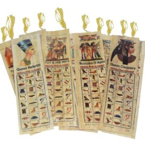 100 Large Papyrus Egyptian BOOK MARKS Original Mark LOT Wholesale