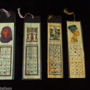 100 Large Papyrus Egyptian BOOK MARKS Original Mark LOT Wholesale