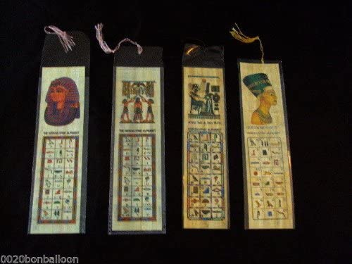 100 Large Papyrus Egyptian BOOK MARKS Original Mark LOT Wholesale