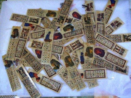 100 Large Papyrus Egyptian BOOK MARKS Original Mark LOT Wholesale