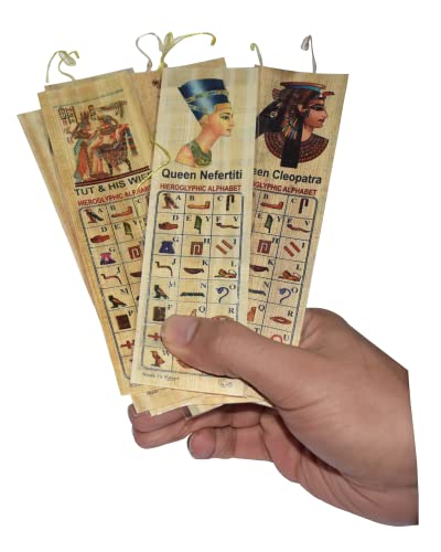 100 Large Papyrus Egyptian BOOK MARKS Original Mark LOT Wholesale