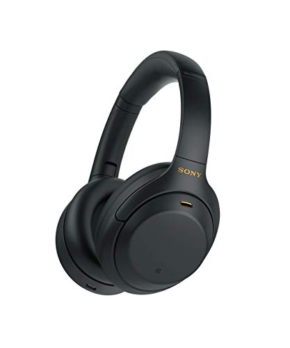 Sony WH-1000XM4 Wireless Noise-Cancelling Over-The-Ear Headphones - Black (Renewed)