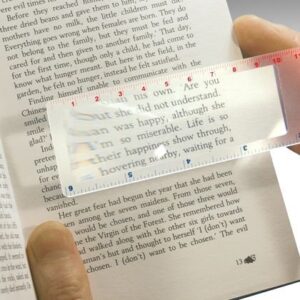 magnifying bookmark