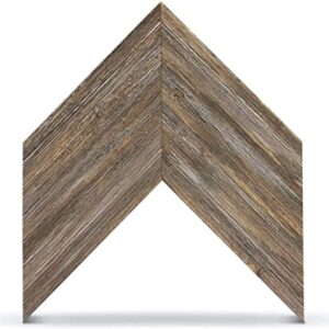 Deco TV Frames - Distressed Barnwood Smart Frame Compatible ONLY with Samsung The Frame TV (75", Fits 2021-2023 Frame TV)