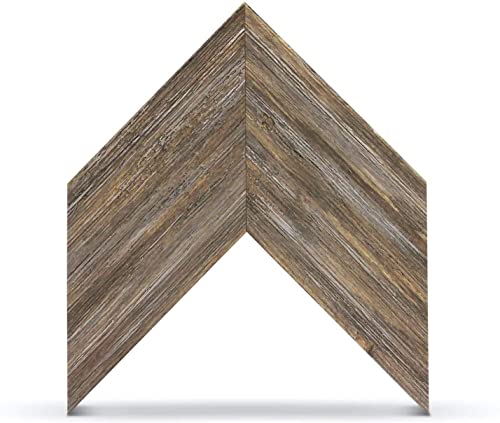 Deco TV Frames - Distressed Barnwood Smart Frame Compatible ONLY with Samsung The Frame TV (75", Fits 2021-2023 Frame TV)