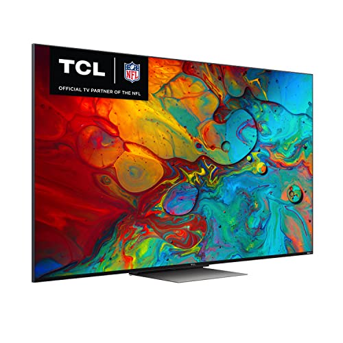 TCL 55" Class 6-Series 4K Mini-LED UHD QLED Dolby Vision IQ & Atmos, 144Hz VRR, AMD FreeSync Premium Pro, Smart Roku TV – 55R655 (2022 Model), Black