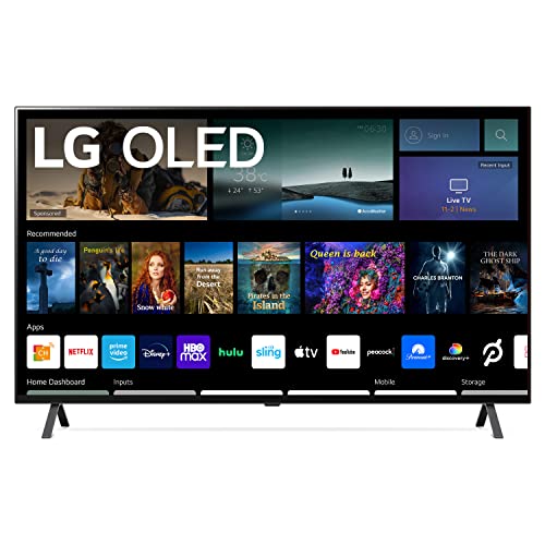 LG A2 Series 55-Inch Class OLED Smart TV OLED55A2PUA, 2022 - AI-Powered 4K TV, Alexa Built-in