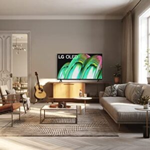 LG A2 Series 55-Inch Class OLED Smart TV OLED55A2PUA, 2022 - AI-Powered 4K TV, Alexa Built-in