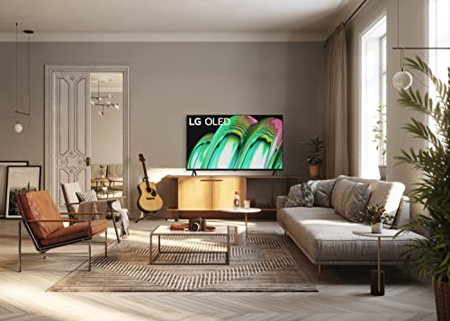 LG A2 Series 55-Inch Class OLED Smart TV OLED55A2PUA, 2022 - AI-Powered 4K TV, Alexa Built-in