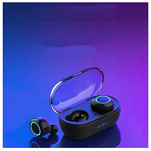 TOPUUTP Wireless Earbuds Bluetooth 5.0 in Ear Large Capacity Battery Stereo HiFi Bass Sound Around Noise-Cancelling Touch Control Built-in HD Mic Waterproof Headset for Sport