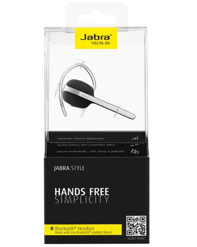 Jabra Style Wireless Bluetooth Headset (US Version) - Black