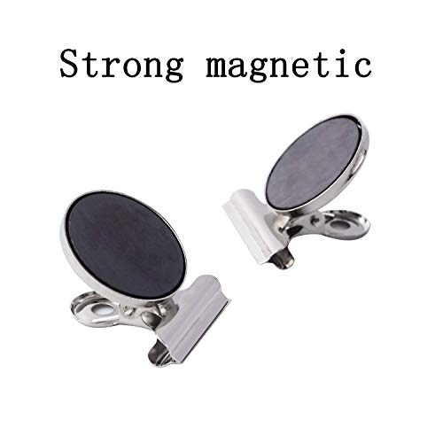 Strong Office Magnetic Clips Heavy Duty Refrigerator Magnet Hook Clips for Photo Displays, Whiteboards, Locker, Fridge, Classroom, School, Office(10 Pack)