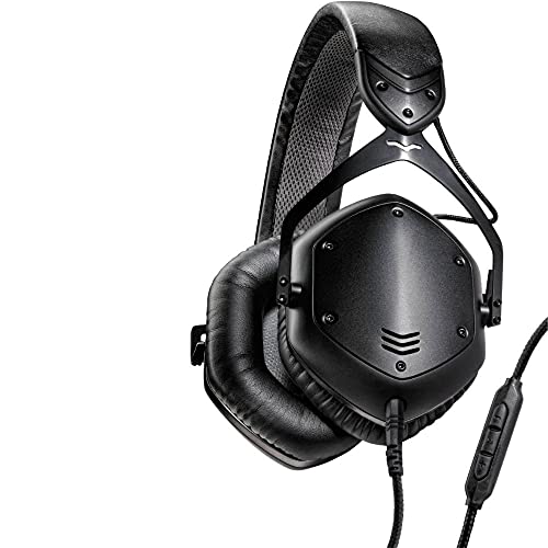 V-MODA Crossfade LP2 Vocal Limited Edition Over-Ear Noise-Isolating Metal Headphone - Matte Black