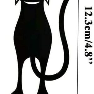 Curious Cat Bookmark,Funny Cat Bookmark,Black Cat Bookmark,Curious Cat Bookmark for Book Lovers,Cat Book Markers for Women,Cat Bookmark,Cat Bookmarks (2pc)