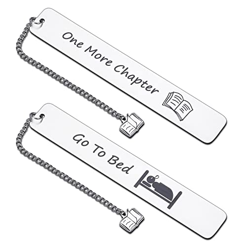 Funny Gifts for Book Lover Readers Double-Sided Bookmark for Women Men Girlfriend Boyfriend Valentines Day Gifts for Son Daughter Kids Teens Girls Boys Friends Birthday Christmas Gifts Decision Maker