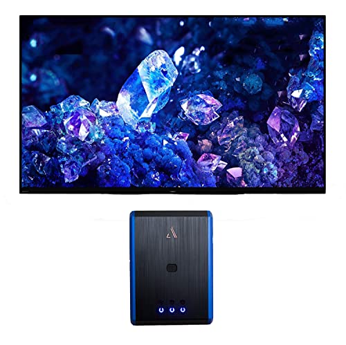 Sony XR48A90K 48" 4K Bravia XR OLED High Definition Resolution Smart TV with an Austere 5S-PS4-US1 4-Outlet Power with Omniport USB (2022)